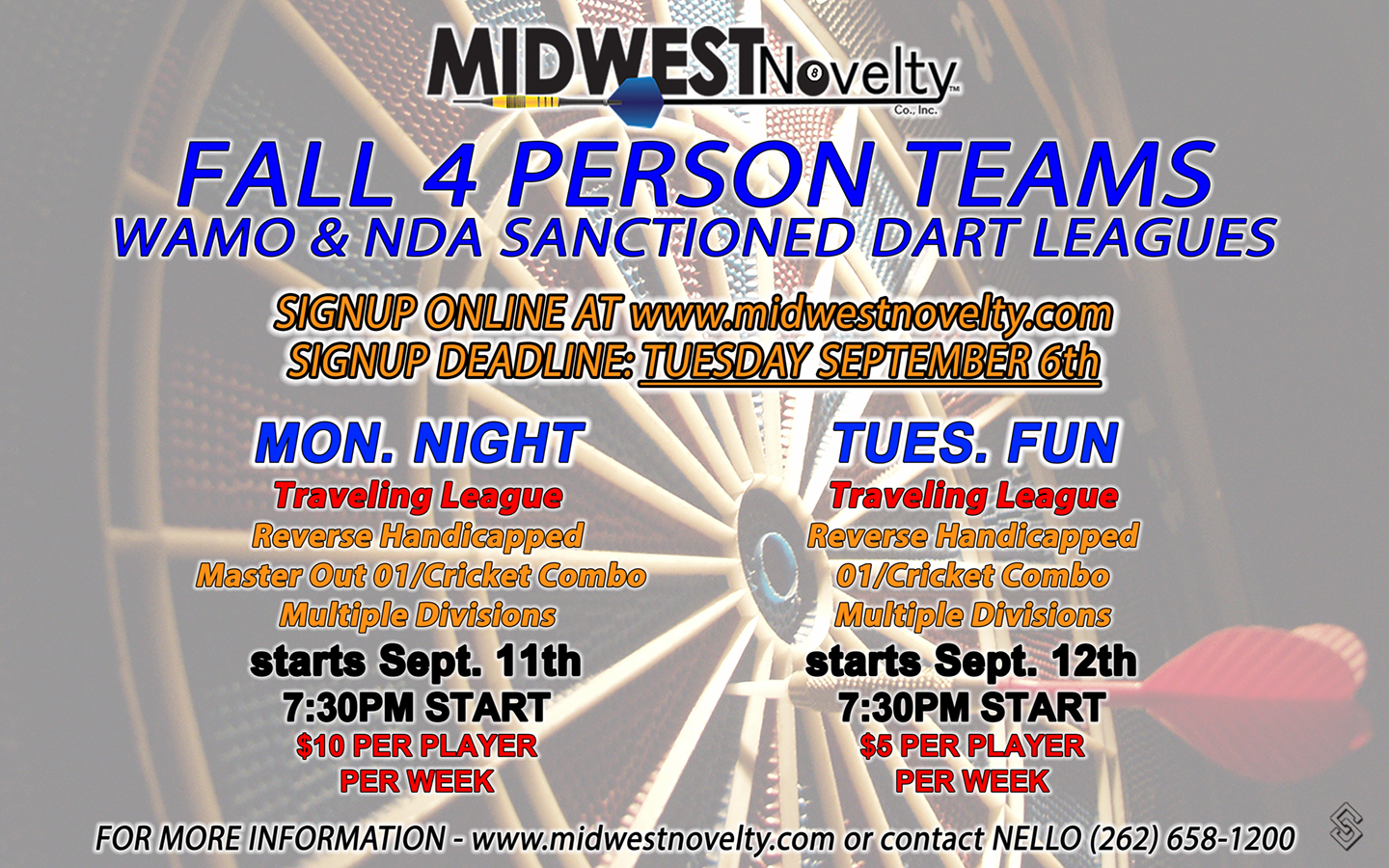 Fall League Formats